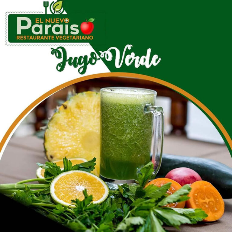 Jugo Verde – Paraiso Vegetariano
